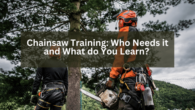 Chainsaw Training: Who Needs it and What do You Learn? | NATT Safety Services
